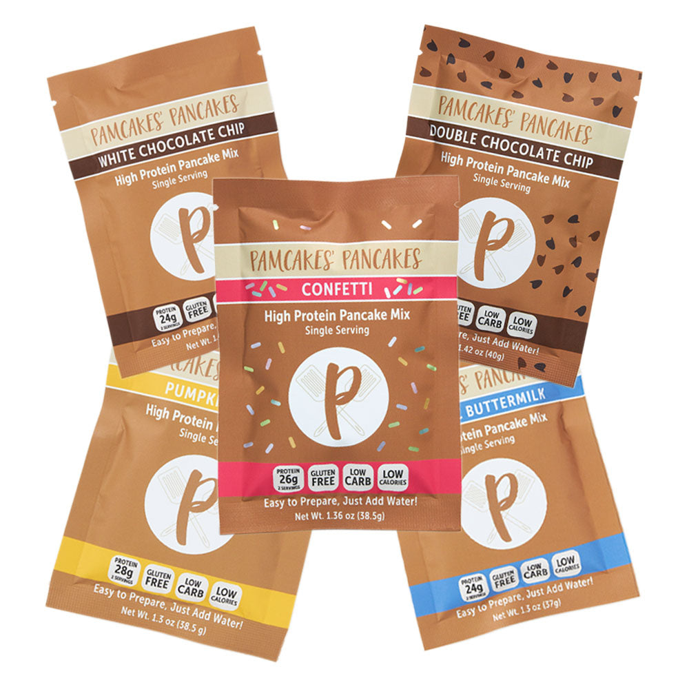 Sample Trio Pack – Pamcakes' Pancakes